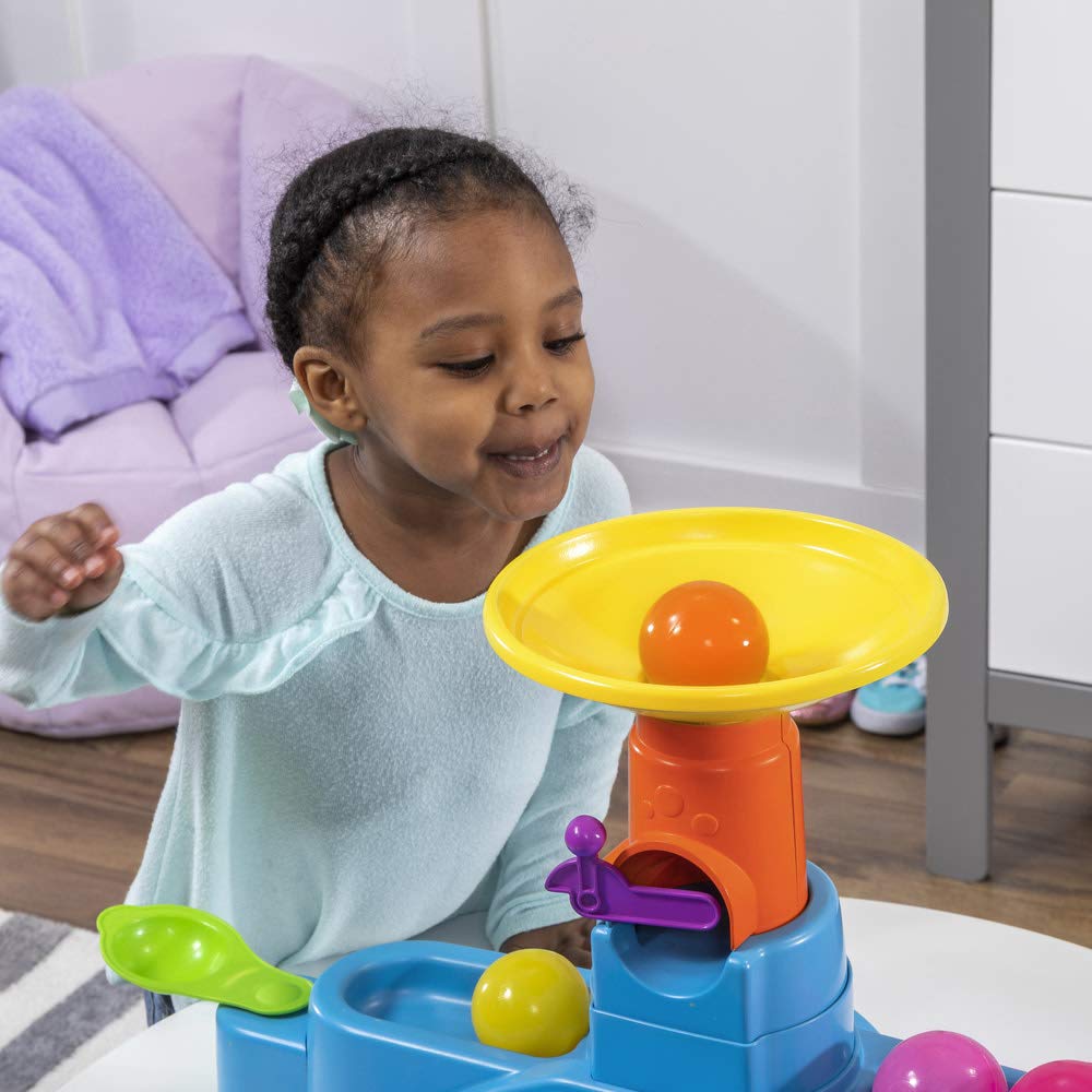 Step2 Ball Buddies Tunnel Tower | Toddler Ball Activity Toy | Play Balls Included
