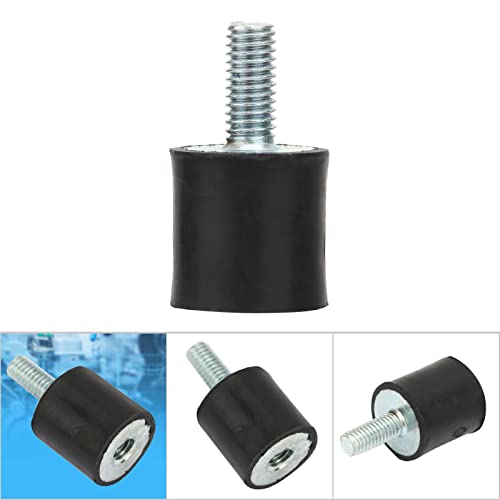 Simple Geometric Design AntiVibration Coil with M3 Rubber Mount Reduces Shock for Water Pumps (VD15*15 M5*12)