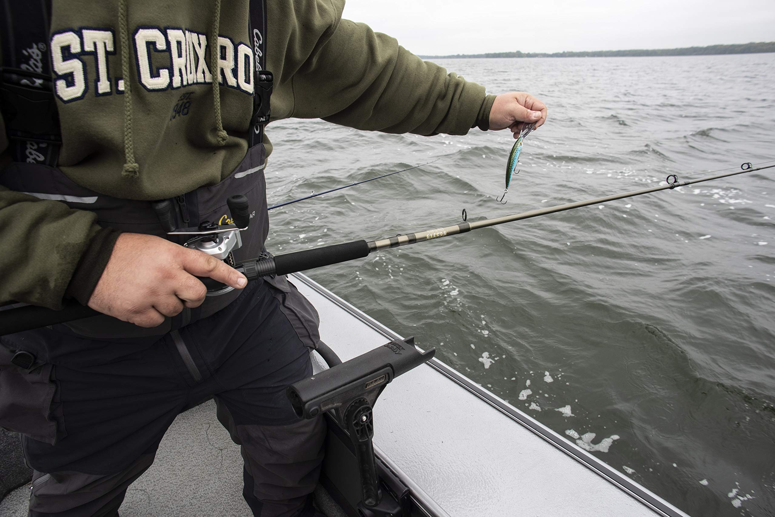 St. Croix Rods Eyecon Trolling Fishing Rod, Premium Quality Trolling Rod, Made in the USA