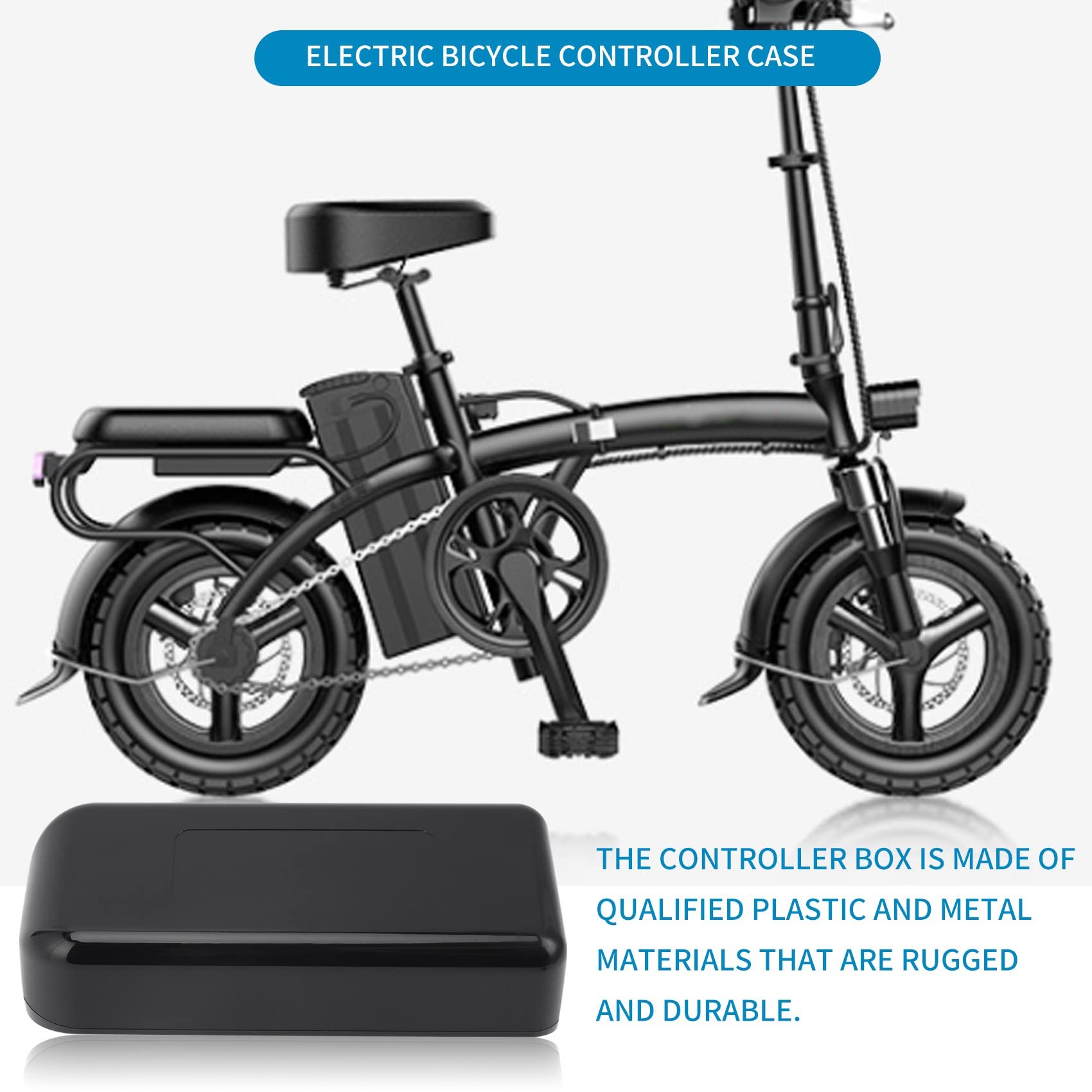Tasche Extra- Plastic Controller Box for Electric Bike EBike Moped Scooter Mountain Bike Protection Case