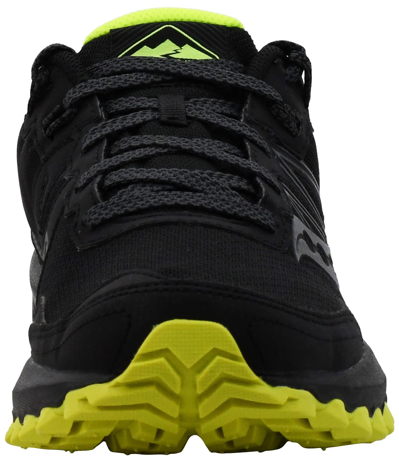 Saucony Men's Excursion Tr14 Black/Slime Trail Running Shoe 10.5 M US