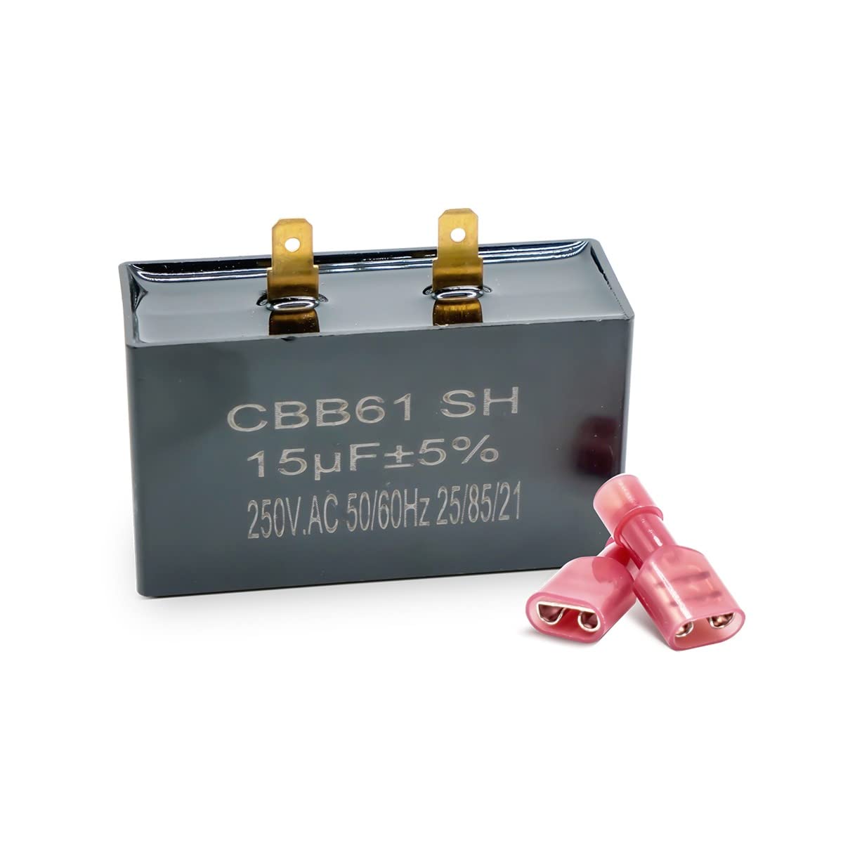 SUPPLYZ Direct Replacement for Frigidaire 5304464438 Refrigerator Compressor Run Capacitor 218909913 1381223 216236200 216236300