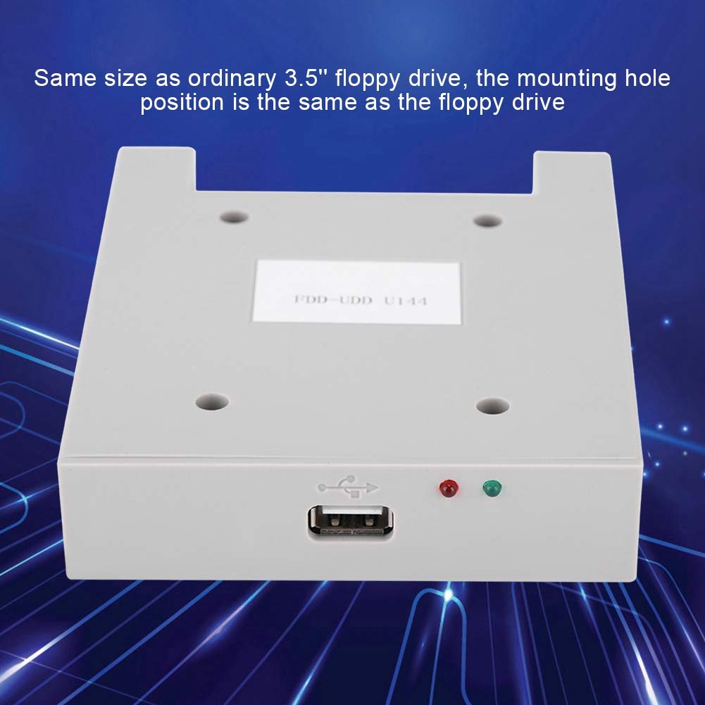USB Emulator Controllers,FDD-UDD U144 1.44MB USB SSD Floppy Drive Emulator Designed with a 32-Bit CPU for High Integration and Reliable Performance Suitable for Industrial Controllers,Plug and Play