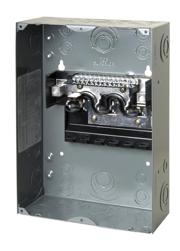 Square D by Schneider Electric HOM612L100SCP Homeline 100 Amp 6-Space 12-Circuit Indoor Surface, No Size, No Color