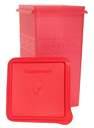 Tupperware Cracker Keeper Saltine Saver Container in Watermelon Red
