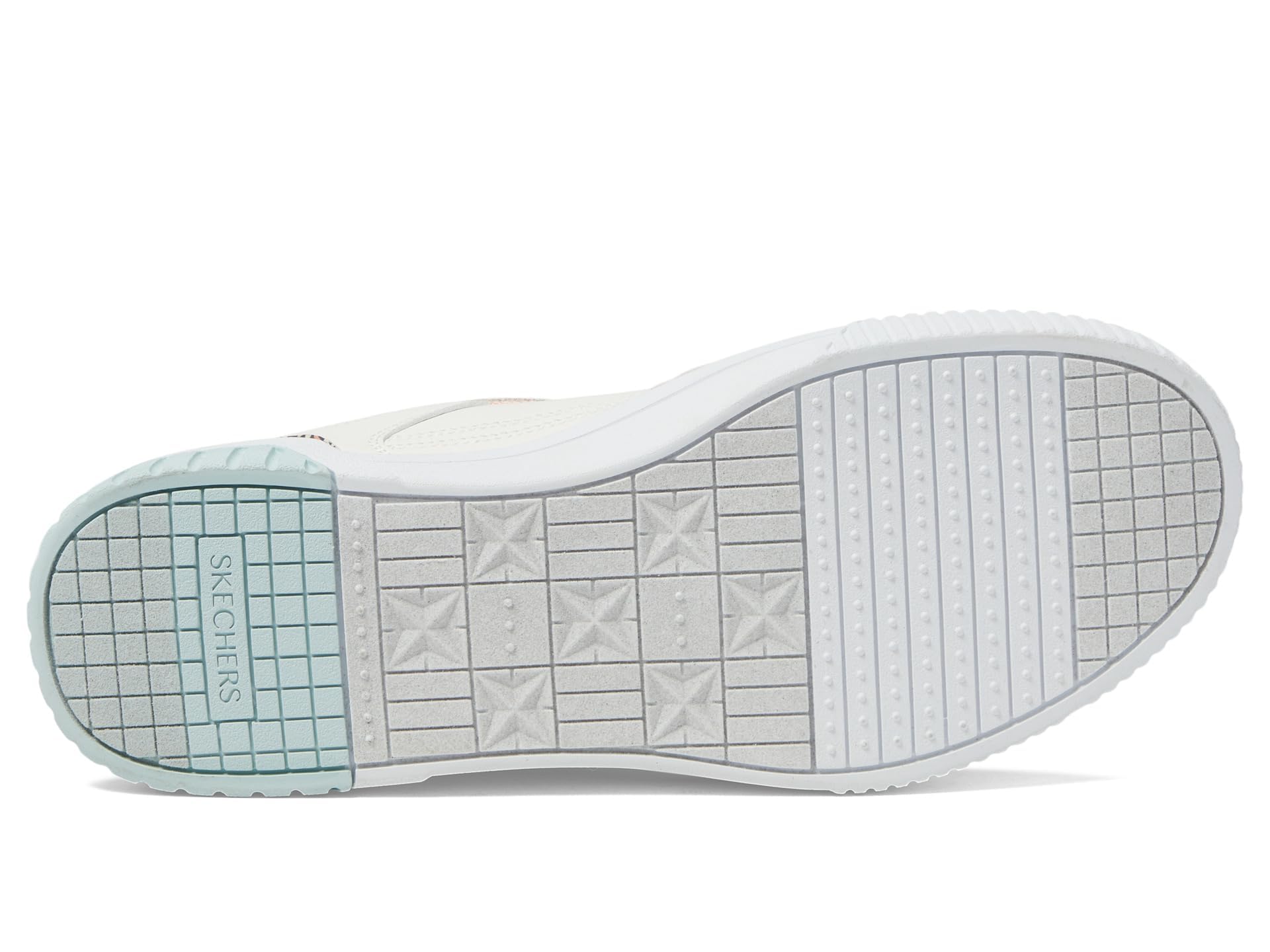 Skechers Women's Jade-Feline Instinct Sneaker, Natural/Mulit, 9.5