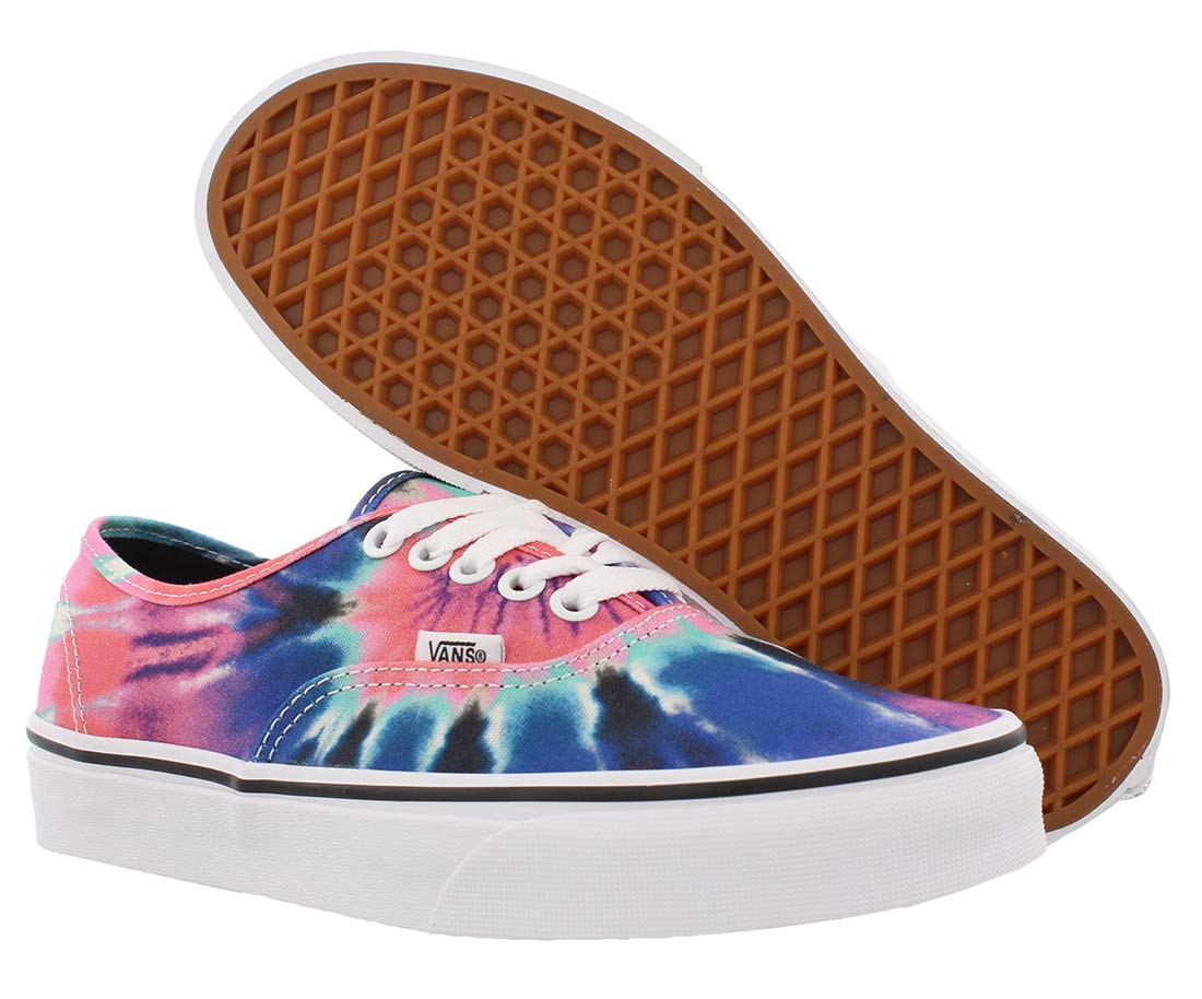 Vans Womens Authentic Low Top Lace Up Fashion Sneakers, Multicolor, Size 8.0