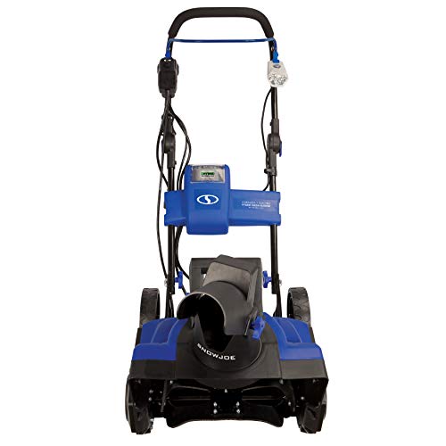 Snow Joe ION18SB-HYB 18-Inch 40 Volt Single Stage Brushless Snow Blower, Kit (Hybrid w/4.0-Ah Battery + Quick Charger)