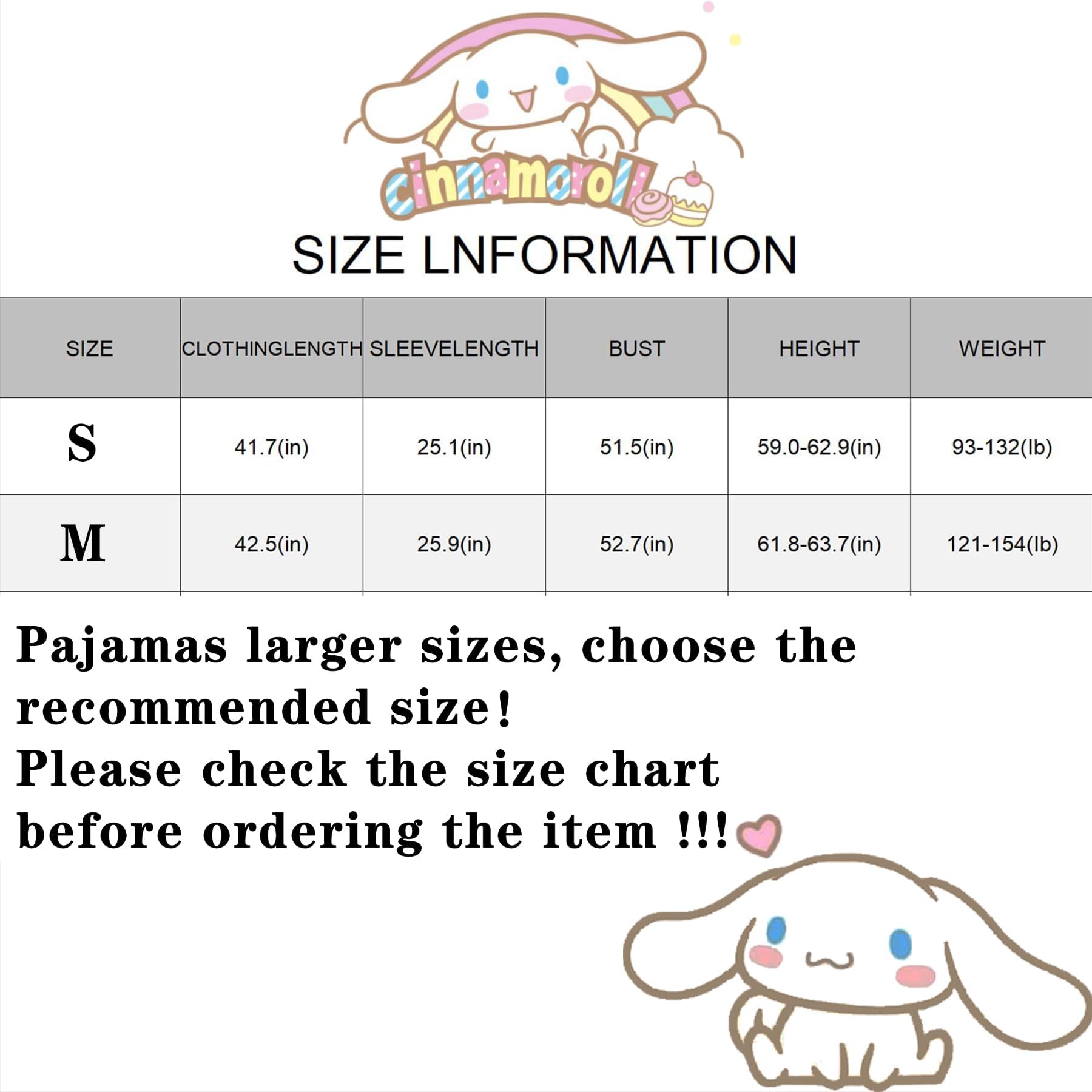 wsvyhoe Cartoon Pajamas Girl Warm Plush Sleepwear Robe Button Bathrobe Halloween Christmas Cosplay Clothes-M