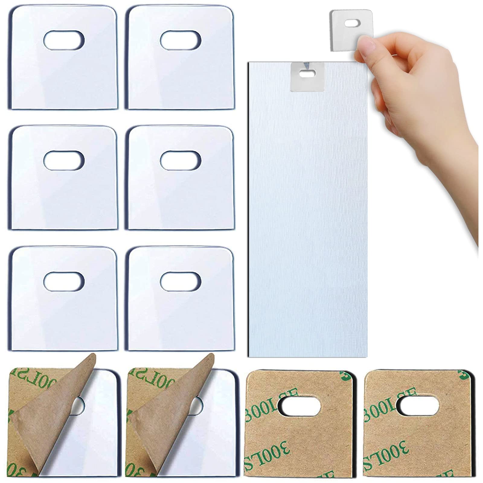 Vertical Blind Repair Tabs/Blind Fixer Tabs/Verticle Blind Repair Kit for Vertical Blinds Replacement Slats(40pcs)