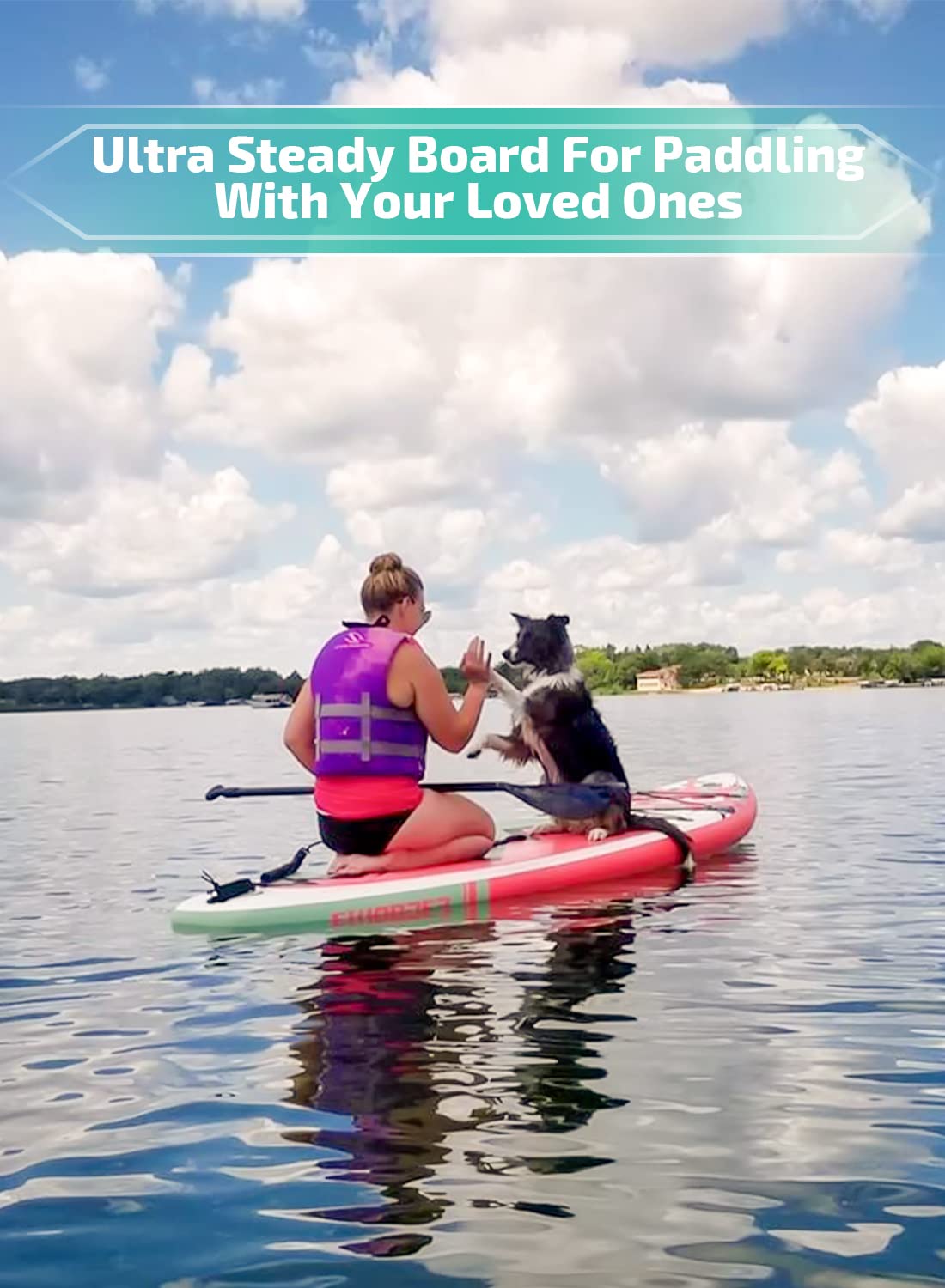 Swonder Inflatable Stand Up Paddle Board for Adult & Youth, 17.2 lbs Ultra-Light, Super Steady SUP w Non-Slip Deck, Full Premium Accessories - Paddle, Backpack, Leash, and Pump