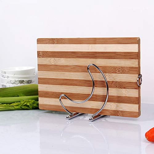 WUDILU Kitchen Stainless Steel Pot Lid Shelf Kitchen Organizer Pan Cover Lid Rack Stand Sponge Spoon Holder Dish Rack