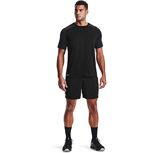 Under Armour Tac Printed Shorts, Black/Black, Large