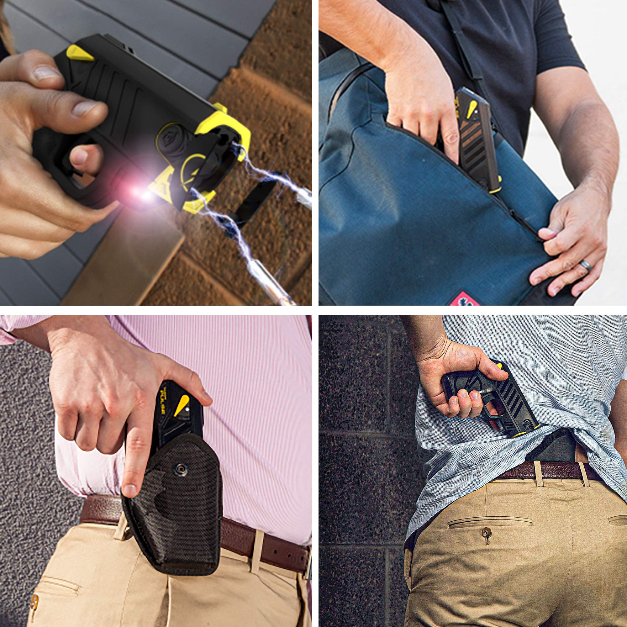 TASER Pulse+ Self-Defense Tool with Noonlight Integration (Black)