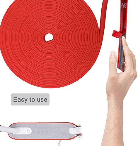 Stormytime Anti-Collision Strip Replacement for Xiaomi M365 / Pro Ninebot ES Max G30 Gotrax Electric Scooter Parts, Prevent Scooter from Friction Damage Bumper Protective (Red)