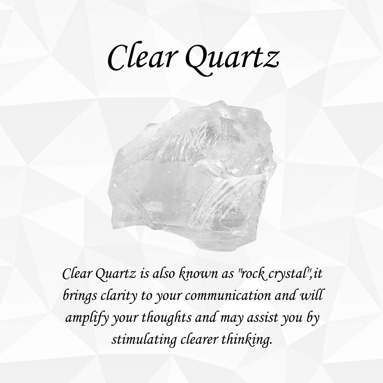 Top Plaza Bundle - 2 Items: Healing Rock Crystal Clear Quartz Cluster Mineral Geode Druzy Specimen & Tree of Life Wire Wrapped Clear Quartz Point Pendant