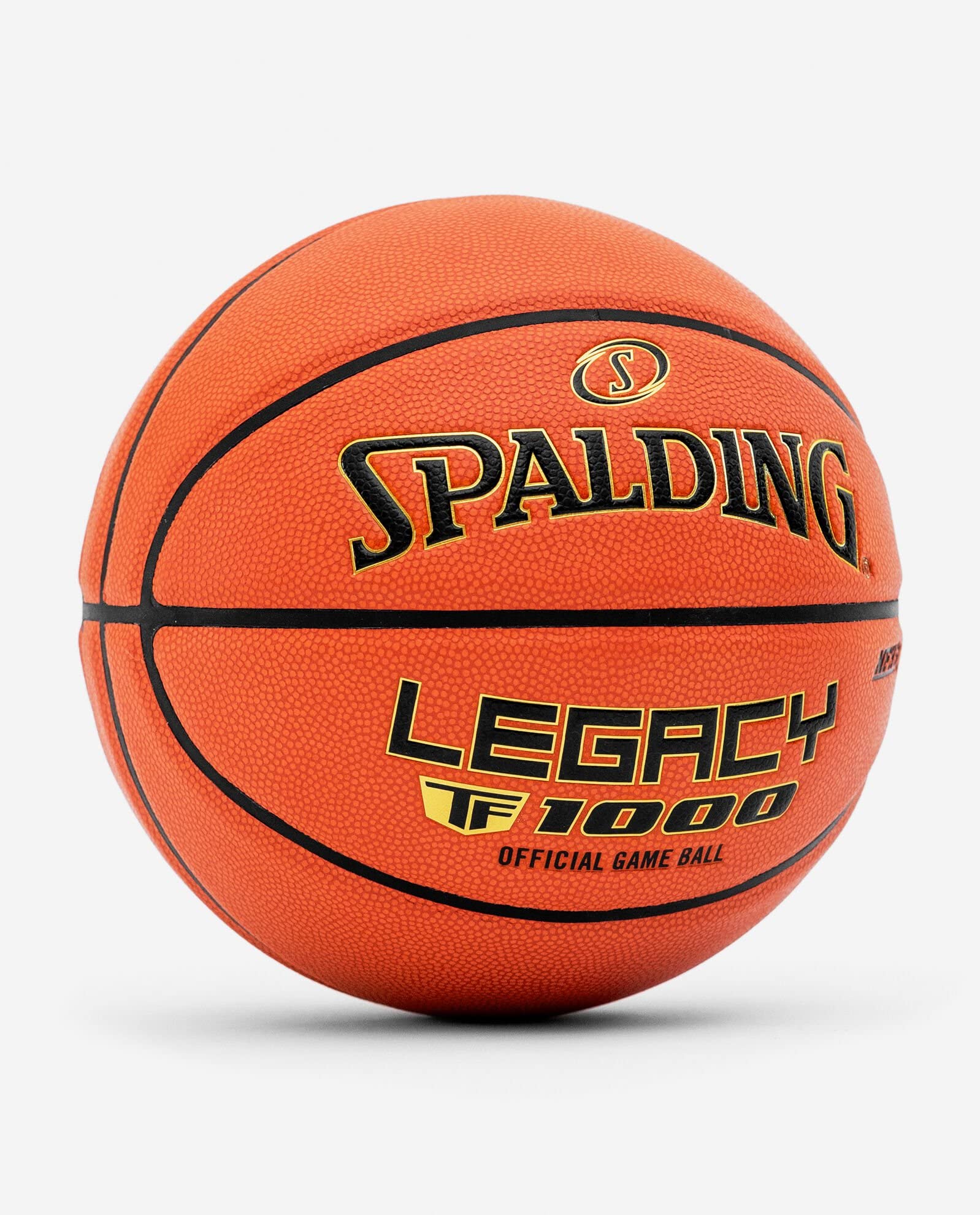 Spalding TF-1000 Legacy Indoor Game Basketball, Orange, Intermediate Size 6, 28.5"