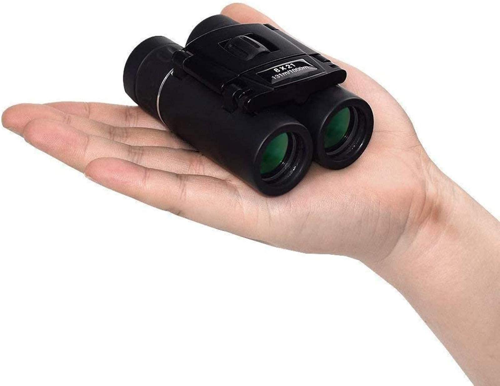 Telescope Mini 8X21 Zoom Binocular Long Range 3000M Folding Hd Telescope Bak4 Fmc Optics Sports Camping Hiking