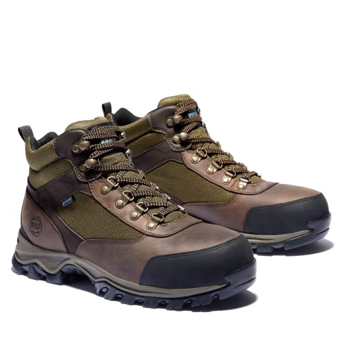 Timberland PRO mens Keele Ridge Steel Safety Toe Waterproof Industrial Hiker Work Boot, Brown, 10.5 US