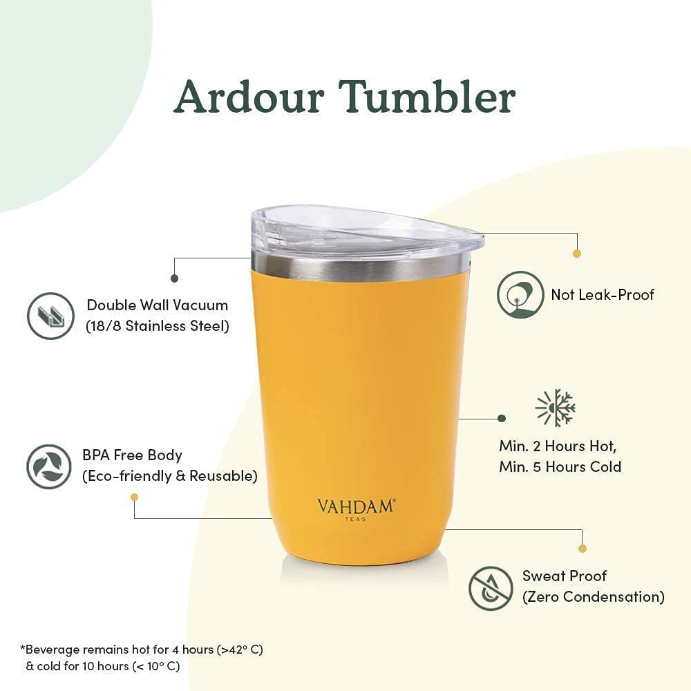 Stainless Steel Tumbler 11.8oz/350ml - Mint Green | Vacuum Insulated, Double Wall, Sweat-proof Sipper with Lid for Hot and Cold Drinks | Coffee Mug