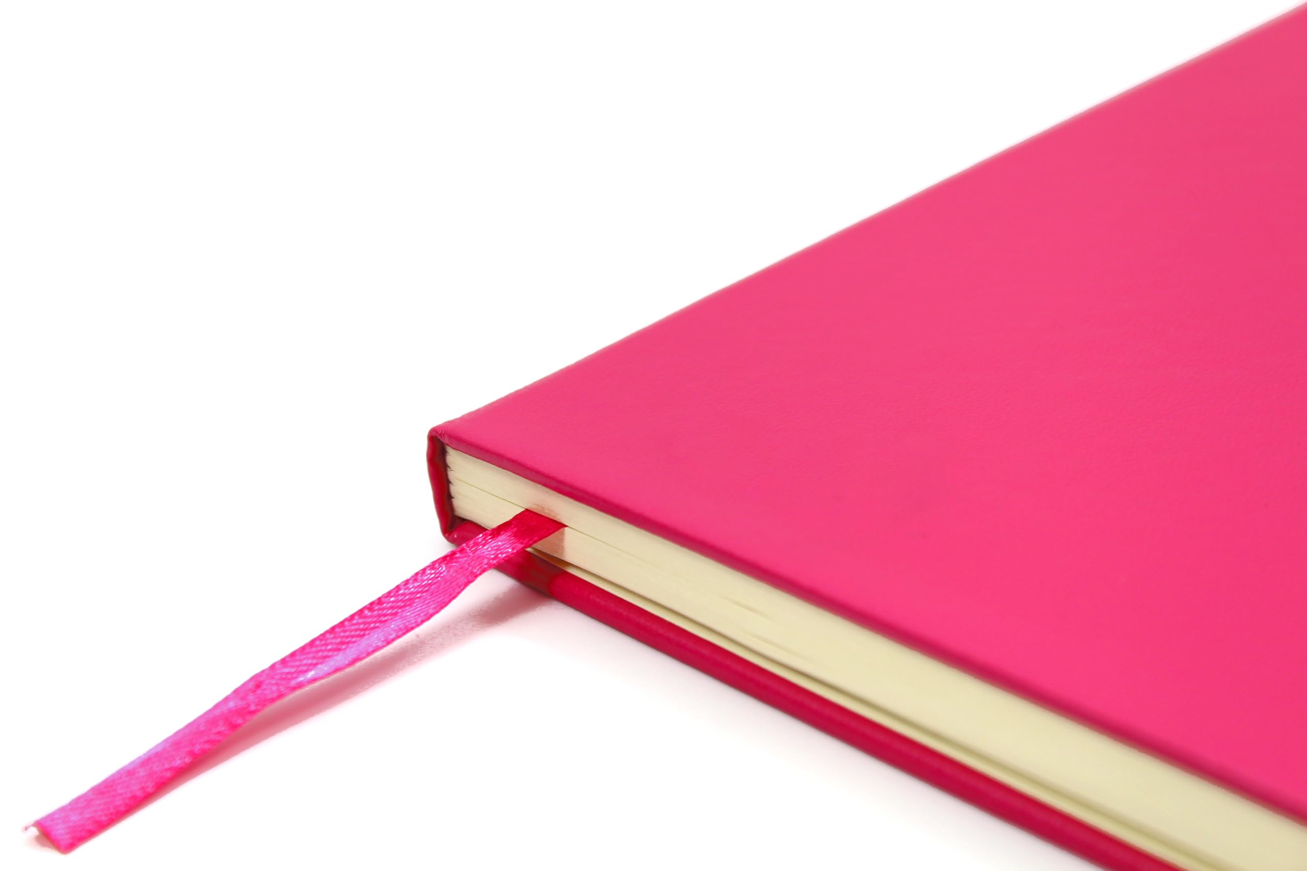 Silvine A5 Executive Soft Feel Notebook Pink. 160 Pages (80 Sheets) Ruled 7mm feint. Ref 197P (148 x 212mm)