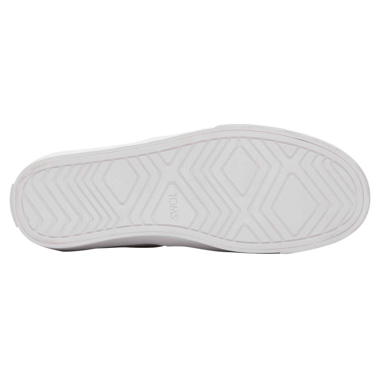 TOMS Women's Fenix Platform Slip-On Sneaker, LUN Gry Wash CVS, 7.5