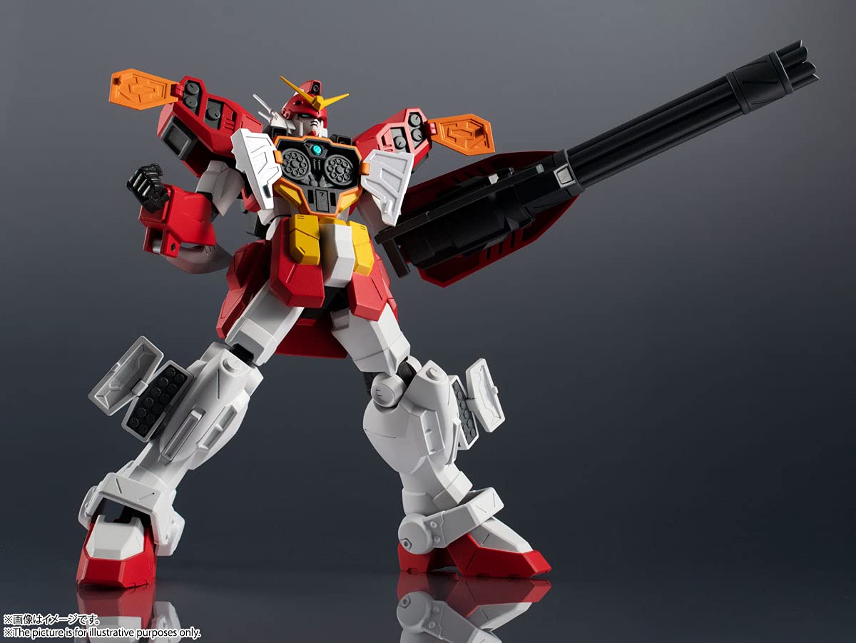 TAMASHII NATIONS Tamashi Nations - Mobile Suit Gundam Wing - XXXG-01H Gundam Heavyarms, Bandai Spirits Gundam Universe