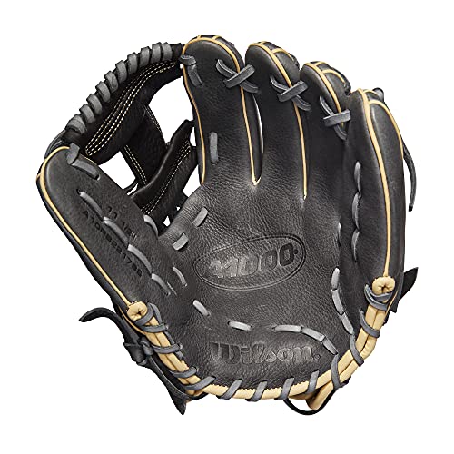 Wilson 2022 A1000 1786 11.5" Infield Baseball Glove - Grey/Blonde/Black, Right Hand Throw