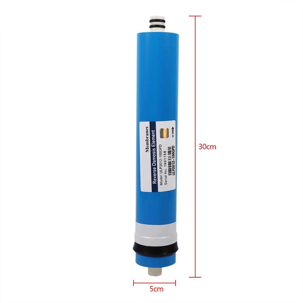RO Membrane 100 GPD, Reverse Osmosis Membrane 11.8" x2.0" Water Filter Replacement for Under Sink Home Drinking RO Water Purifier System