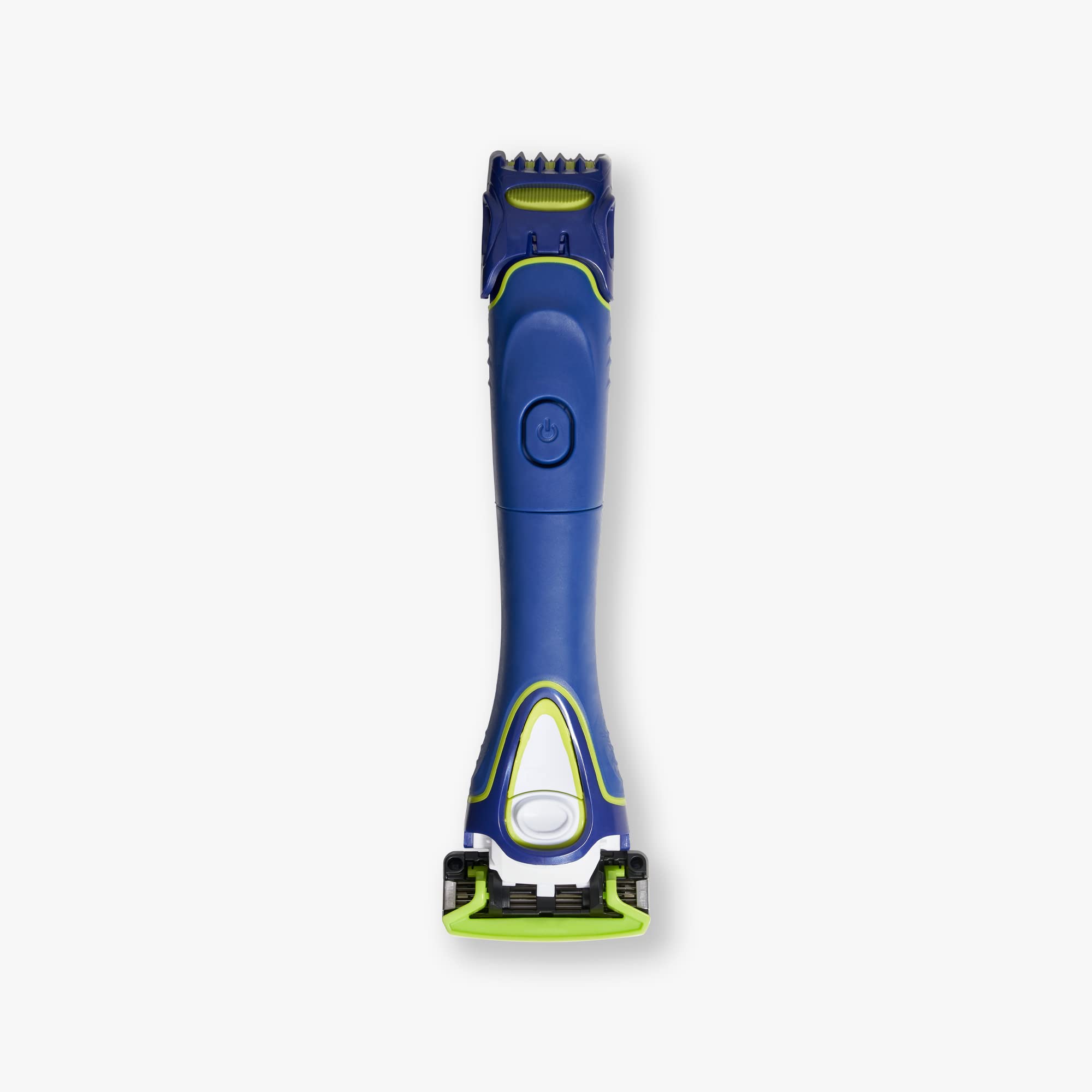 Schick Hydro Groomer β Beard Trimmer for Men, Beard Groomer with 5 Razor Blades, Blue
