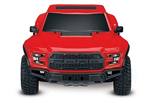 Traxxas 58094-1 2WD Ford Raptor with TQ 2.4Ghz Radio System (1/10 Scale), Red