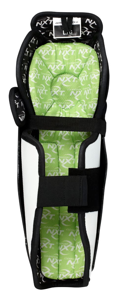 Winnwell AMP700 Senior Hockey Shin Guards with CleanSport NXT Odor Control Technology (15")