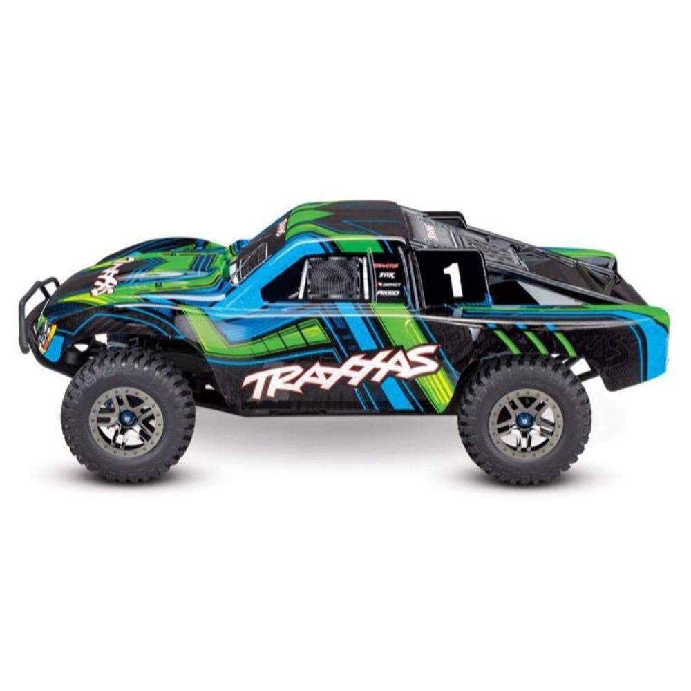 Traxxas Slash 4x4 Ultimate, 4x4 RC Truck, 1/10 Scale, 60+ mph, Green