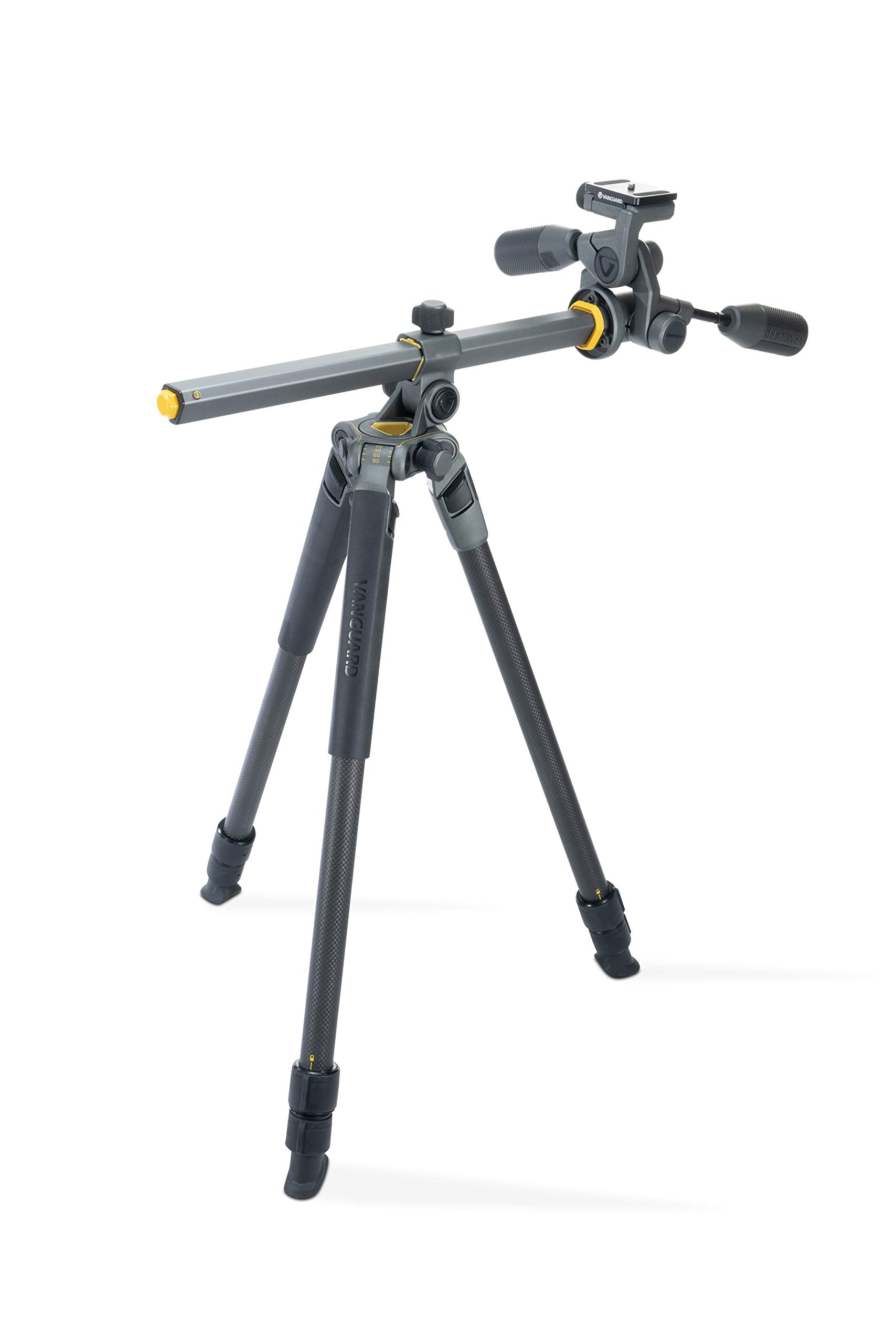Vanguard Alta Pro 2+ 263CP Carbon Fiber Tripod with Alta PH-32 Pan Head and Multi-Angle Center Column for Sony, Nikon, Canon DSLR Cameras