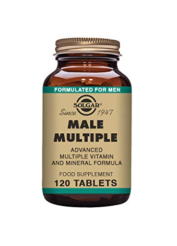 Solgar Male Multiple, 180 Tablets - Multivitamin, Mineral & Herbal Formula for Men - Advanced Phytonutrient - Vegan, Gluten Free, Dairy Free - 90 Servings