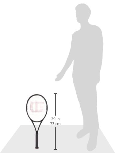 WILSON Pro Staff Team V13 Adult Performance Tennis Racket - Grip Size 3-4 3/8"