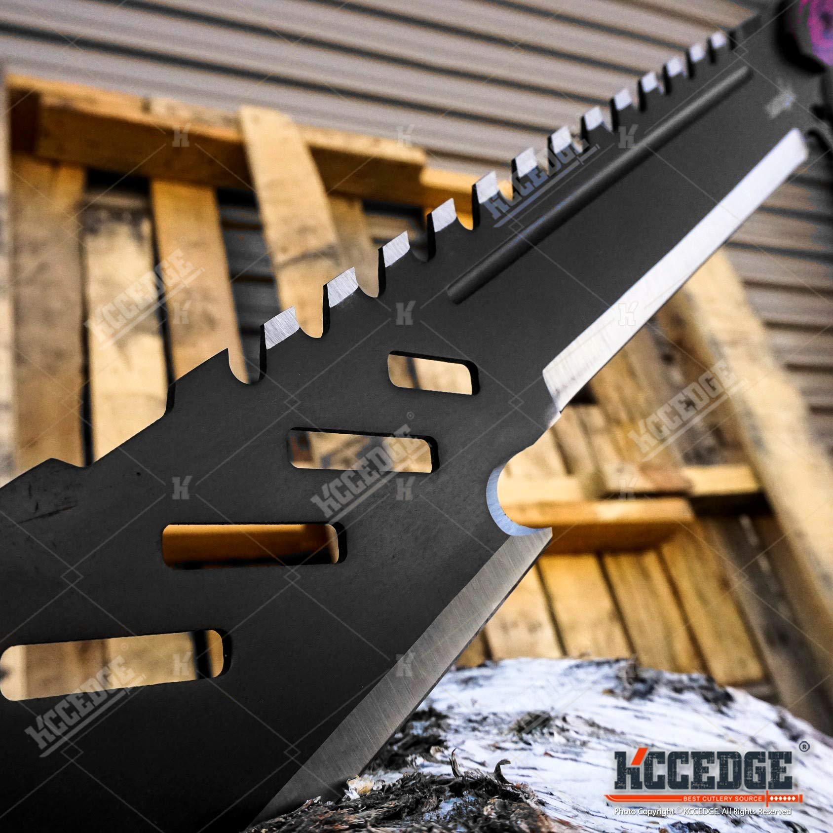 Tactical Knife Survival Knife Hunting Knife 25.5" or 20" Fixed Blade Knife Razor Sharp Edge Camping Accessories Camping Gear Survival Kit Survival Gear Tactical Gear 51107 (25.5" Model)