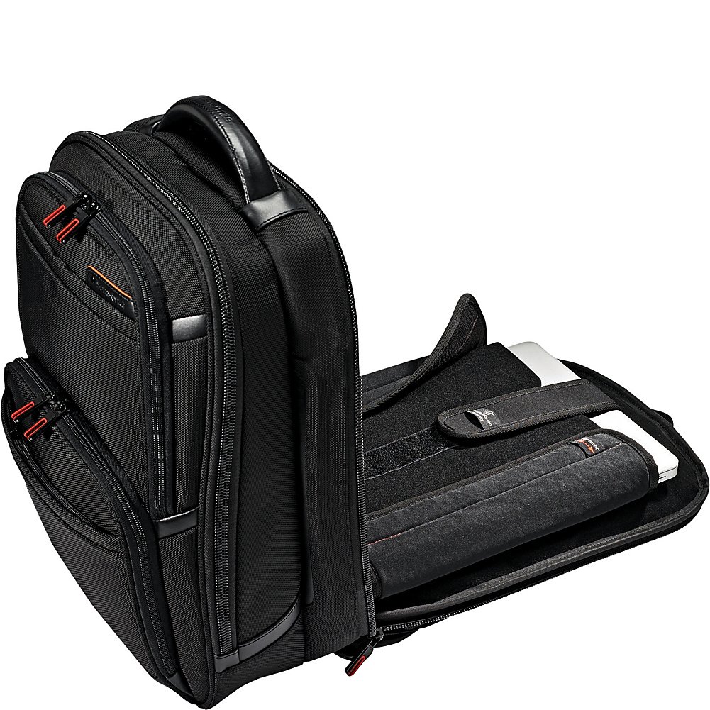 Samsonite Pro 4 DLX Urban TSA Backpack, Black, One Size