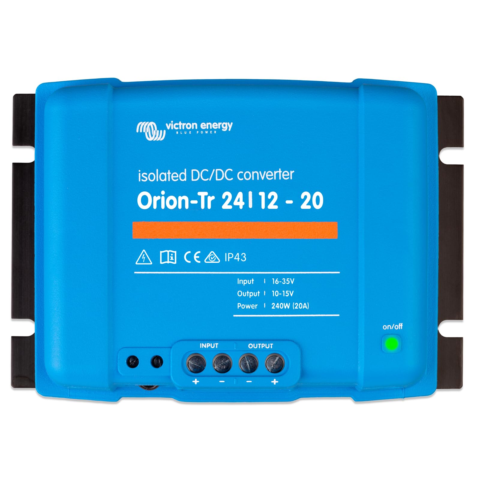 Victron Energy Orion-Tr IP43 24/12-Volt 20 amp 240-Watt Isolated DC-DC Converter