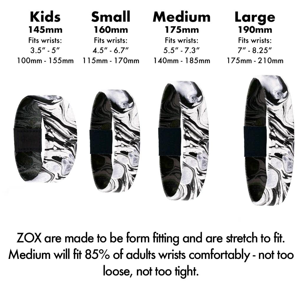 ZOX Bracelets β Love Wins | Stretchy Elastic Band with Motivational Affirmations and Beautiful Artwork, Great Gift for Men, Women, and Kids (Medium)