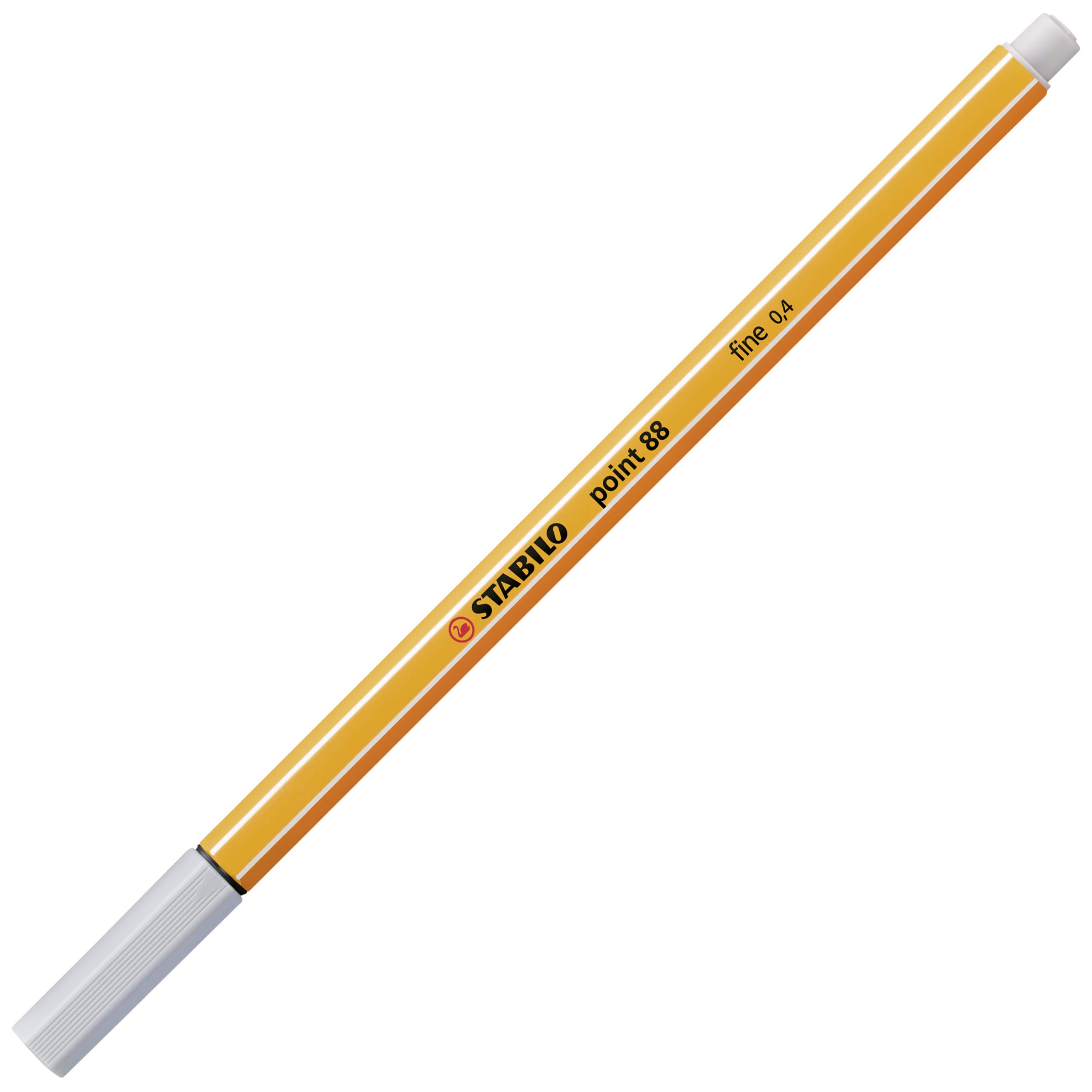 STABILO Point 88 Fineliner, 0.4 mm, Grey