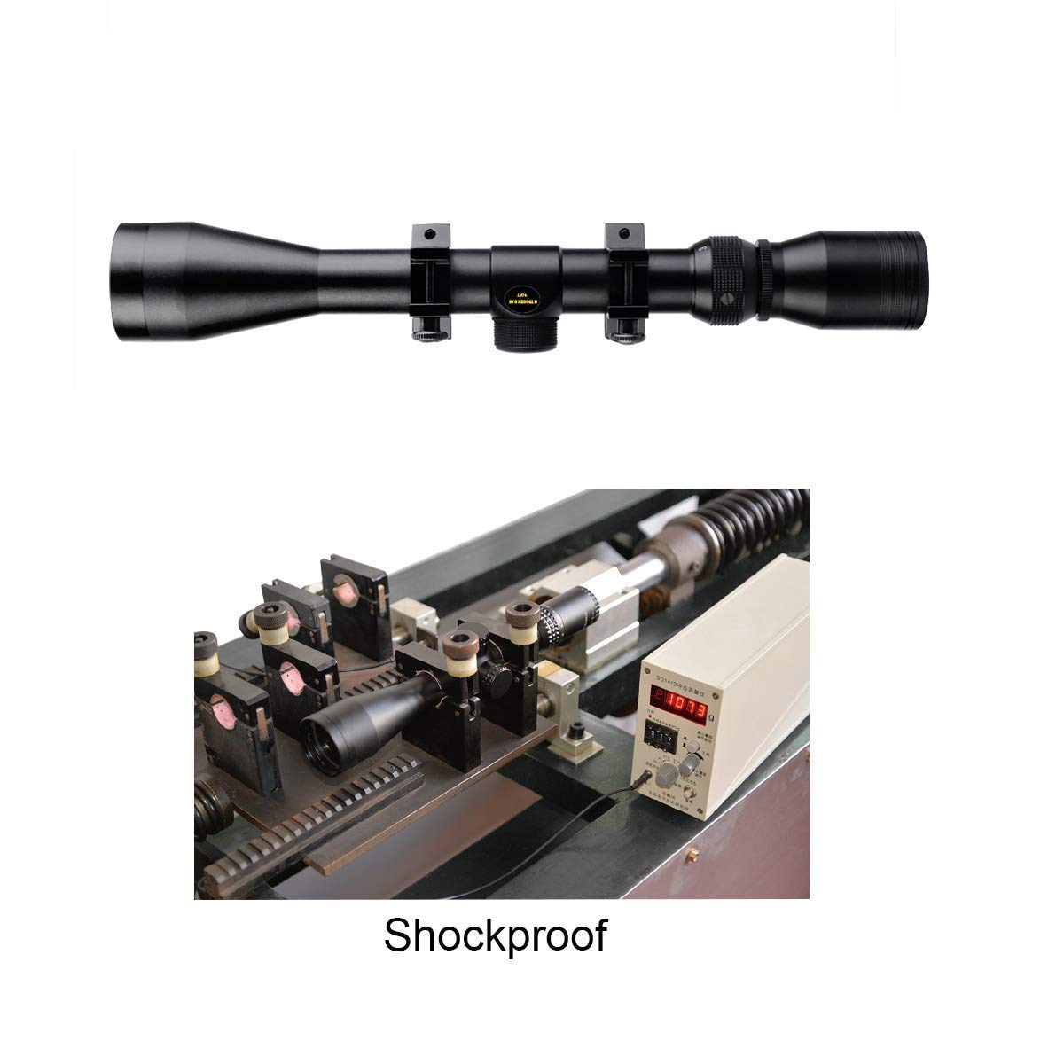 SVBONY SV120 Rifle Scope 3-9x40, Rifle scopes for Hunting, Reticle Crosshair Scope Waterproof Shockproof with 20mm Free Mounts