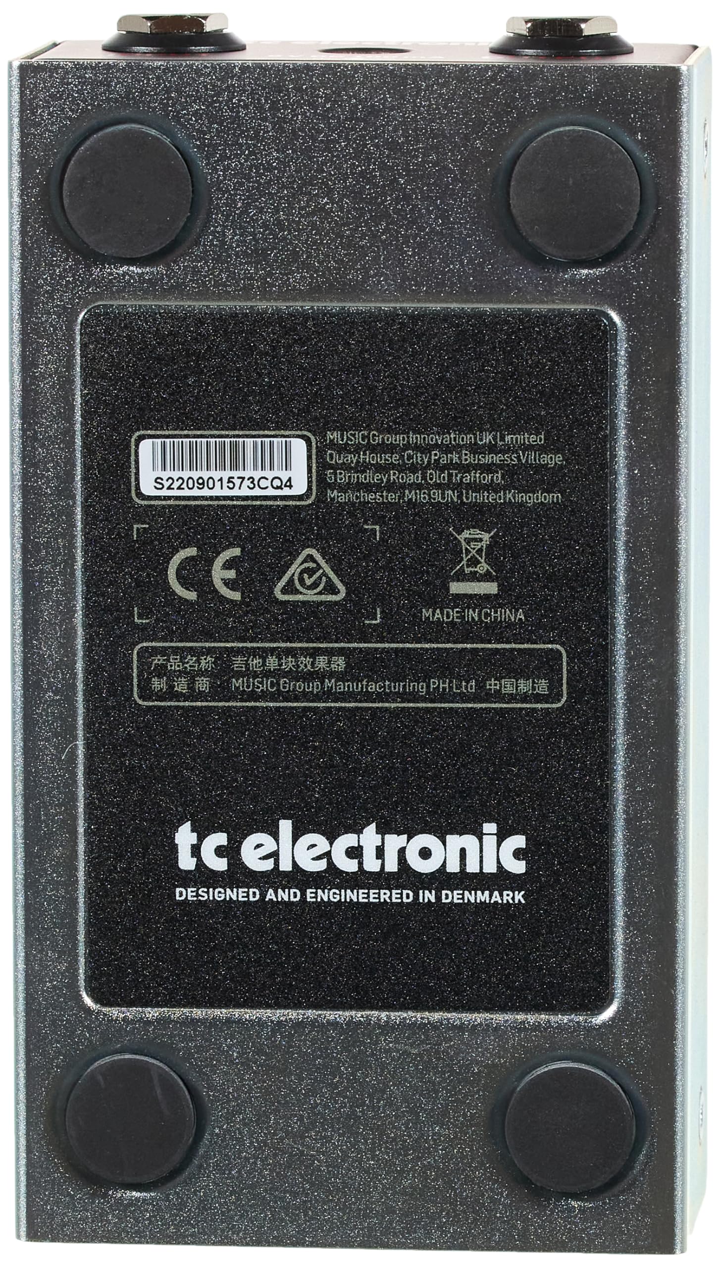 TC Electronic EYEMASTER METAL DISTORTION Skull-Pounding Metal Distortion Pedal with 2-Knob Interface for Insane Gain