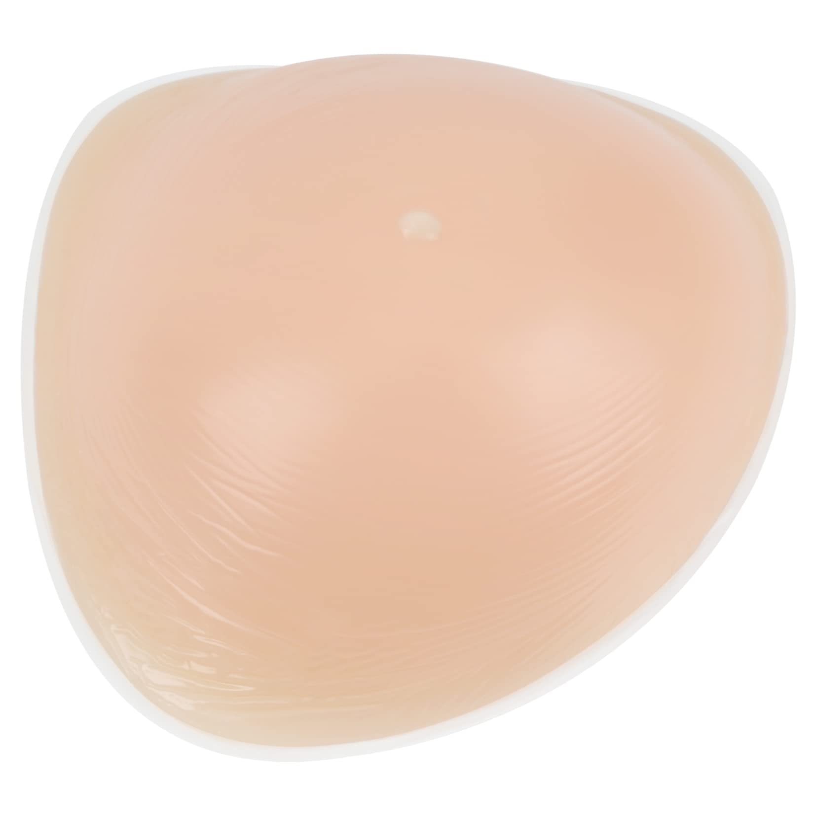 Windsleeping One Piece Triangle Concave Silicone Breast Forms Mastectomy Prosthesis Bra Enhancers for Transgender Cosplay, C Cup (400g/Piece)