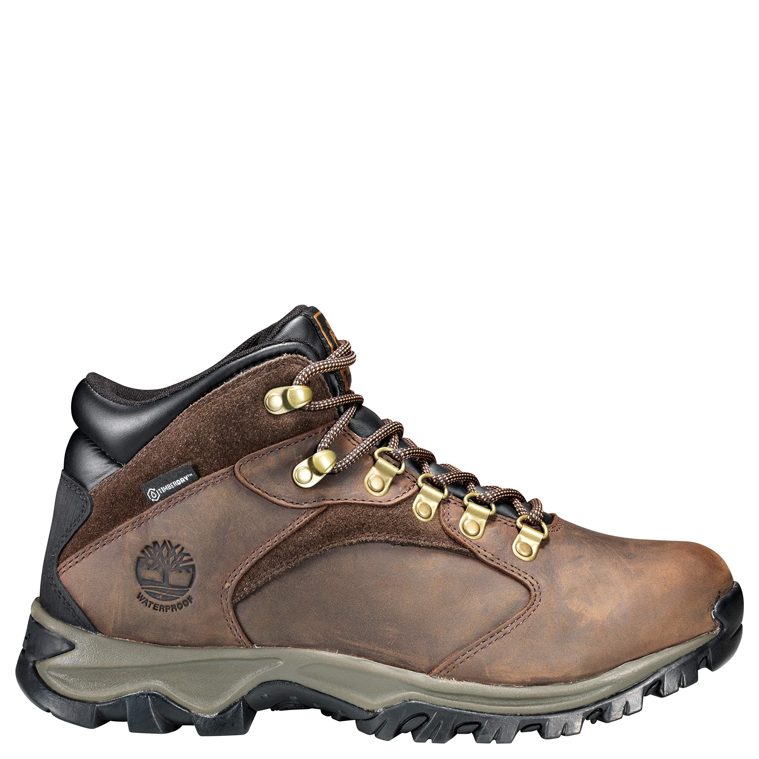Timberland NEW Men's Rock Rimmon Mid Waterproof Hiking Boots Brown Size 8 M