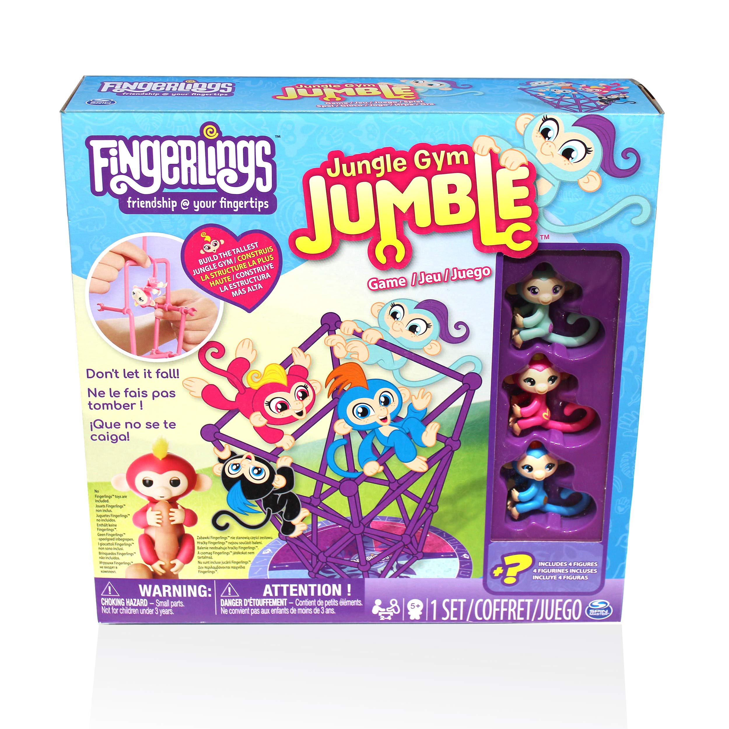Spin Master Games Cardinal Industries Fingerlings Jungle Gym Fingerlings Board Game (6045182)