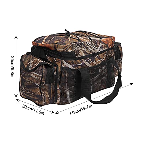 WNSC Fishing Tool Bag, Large Capacity Multi Use Fishing Handbag Fishing Accessory for Fishing