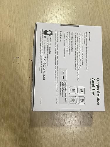 Voice Amplifier with Personal Microphone Headset, 15W Loudly High Fidelity Mini Voice Amplifier, Personal Pa System for Teachers Classroom, Meeting, Tour Guide, Yoga, Presentation, Coaches ect
