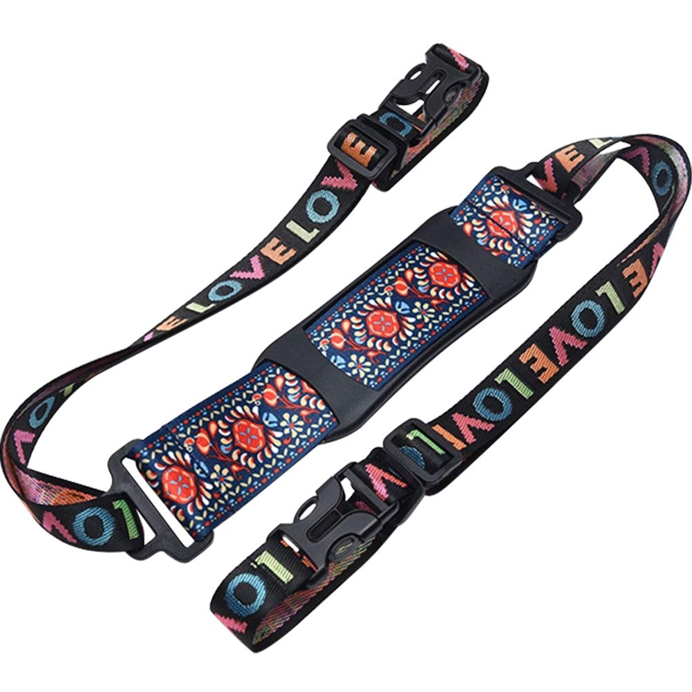 WINGOFFLY Letter Shoulder Strap To Carry Your Kids Bike Balance Bicycle Accessories with Adjustable Straps Extendable Moving & Kick Scooter Carrying Strap(Style F)