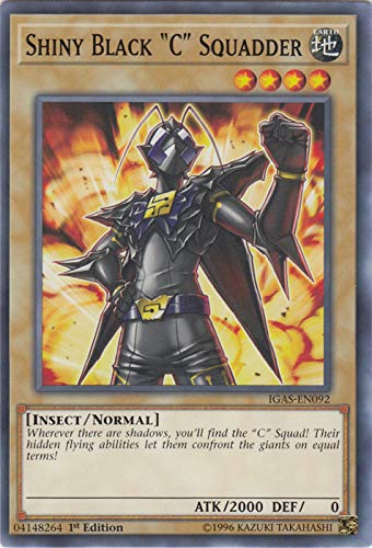 Shiny Black C" Squadder" - IGAS-EN092 - Common - 1st Edition